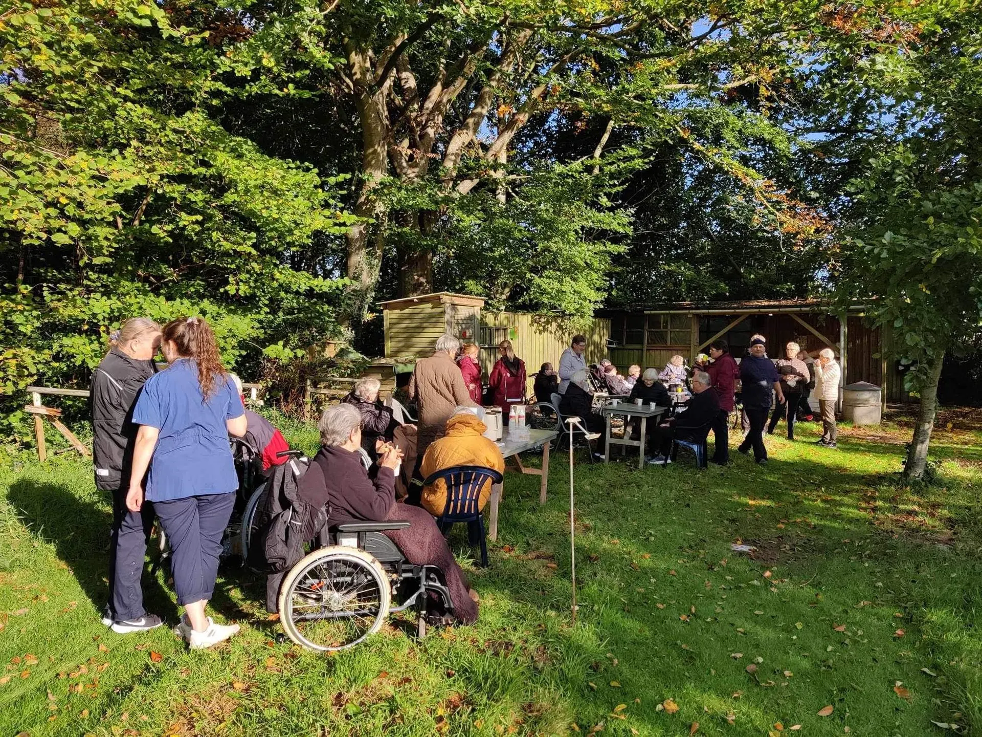 Motionsdag på Plejecenter Højmarken blev en succes | 6510 NYT